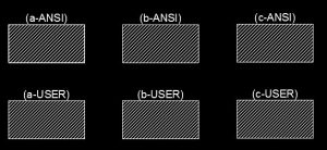 ハッチングパターンにANSI31を使うことで生じる問題 | ニテコ図研技術ブログ